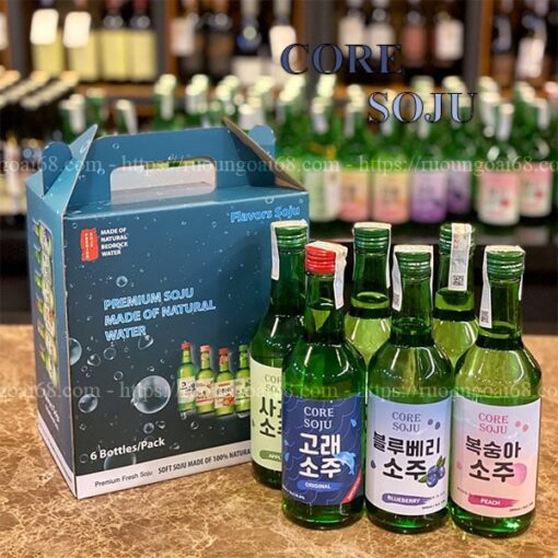 1 thùng rượu soju bao nhiêu tiền? bao nhiêu chai